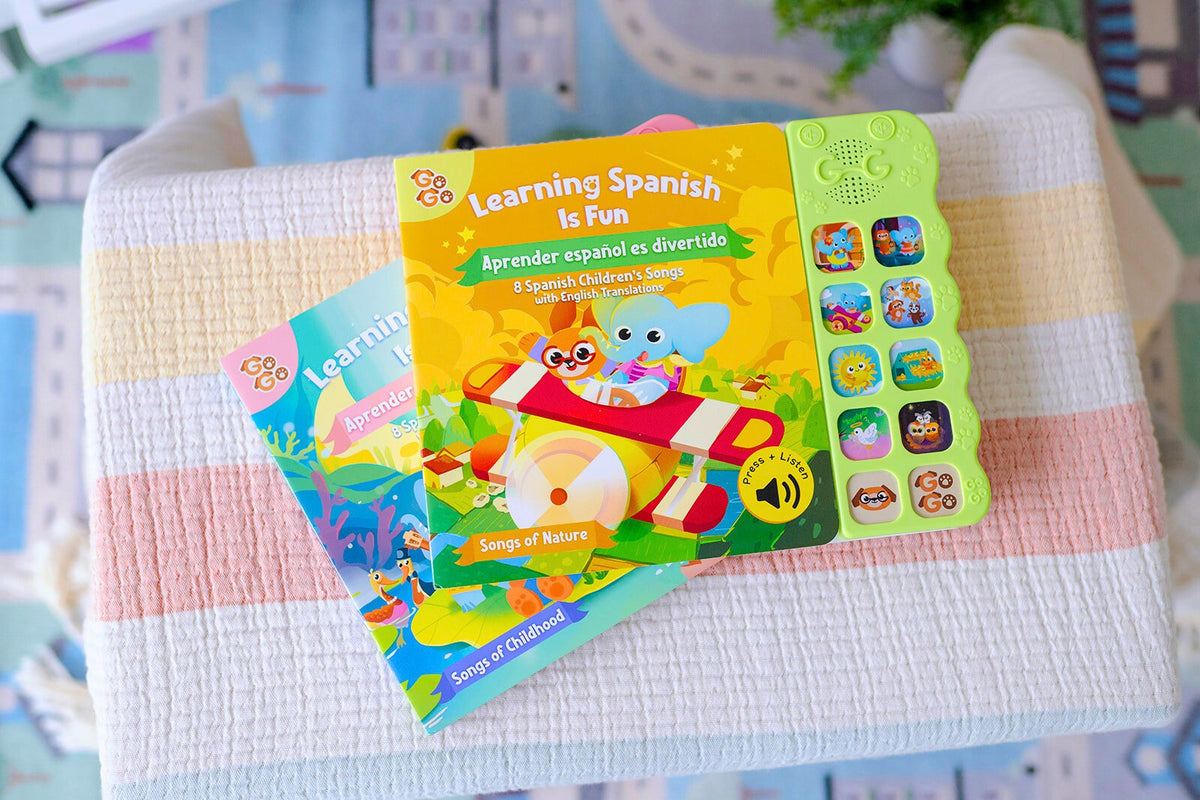 Spanish Sound Books for Kids | Bilingual Learning – Go Go Fun Learning