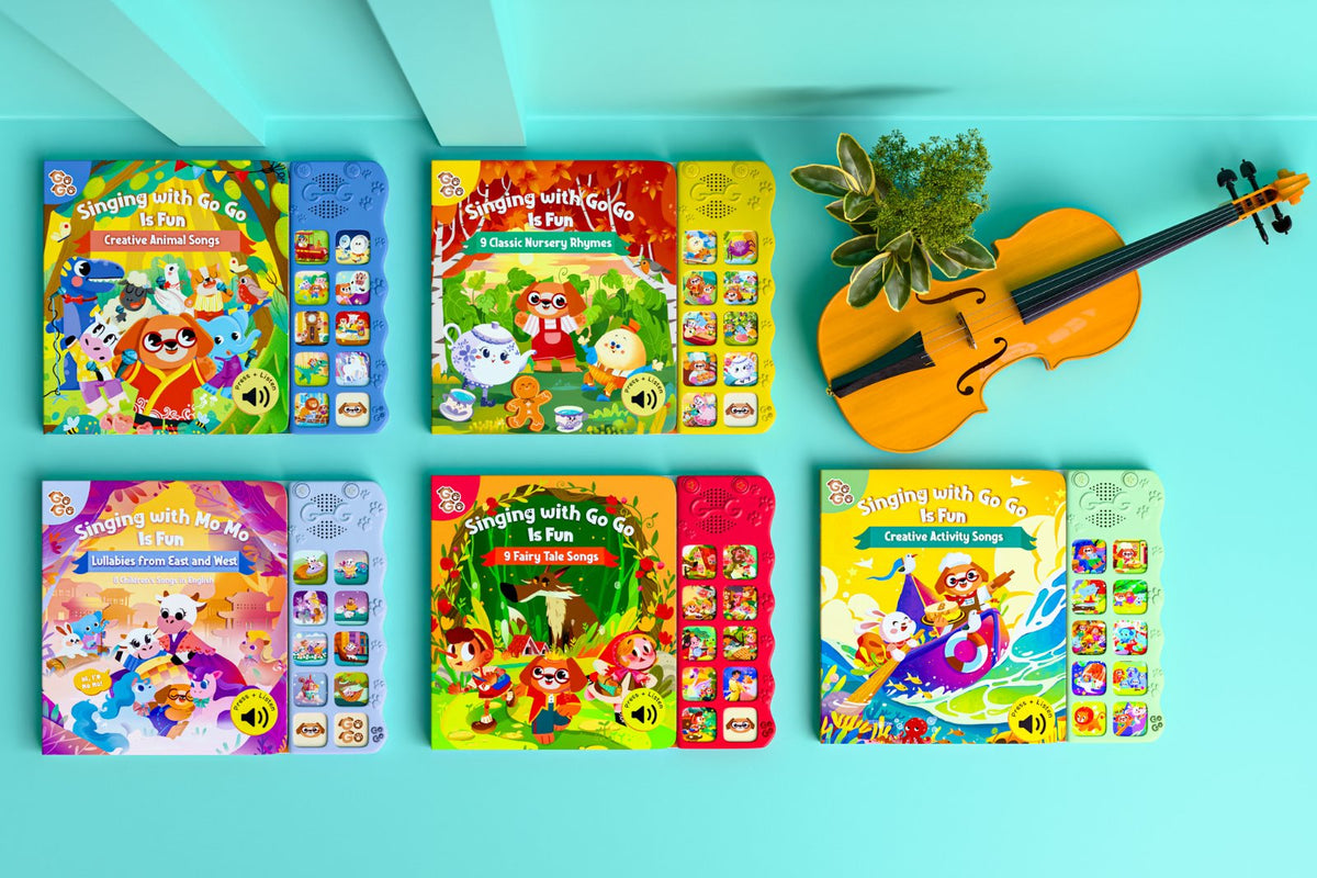 English Sound Books | Interactive Sing-Along for Kids – Go Go Fun Learning