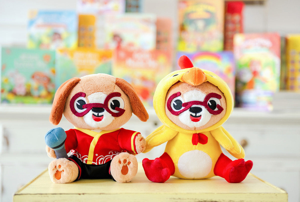Language-Learning Plush Toys Kids | Singing Language Toys – Go Go Fun ...