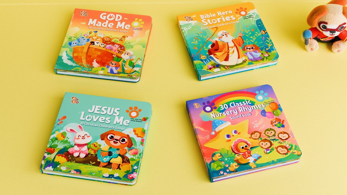 Rechargeable Sound Books – Go Go Fun Learning