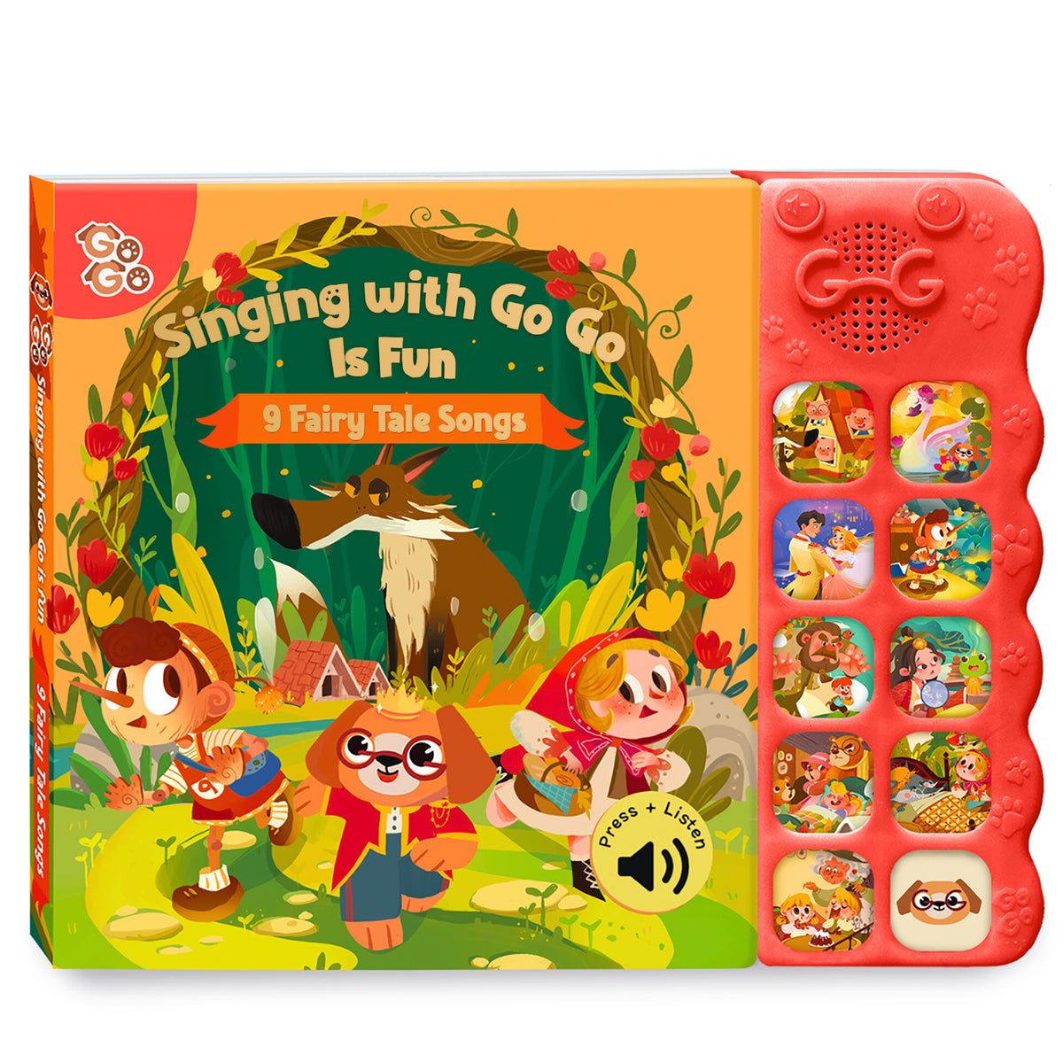 9 Fairy Tale Children Songs | Interactive Soundbook – Go Go Fun Learning
