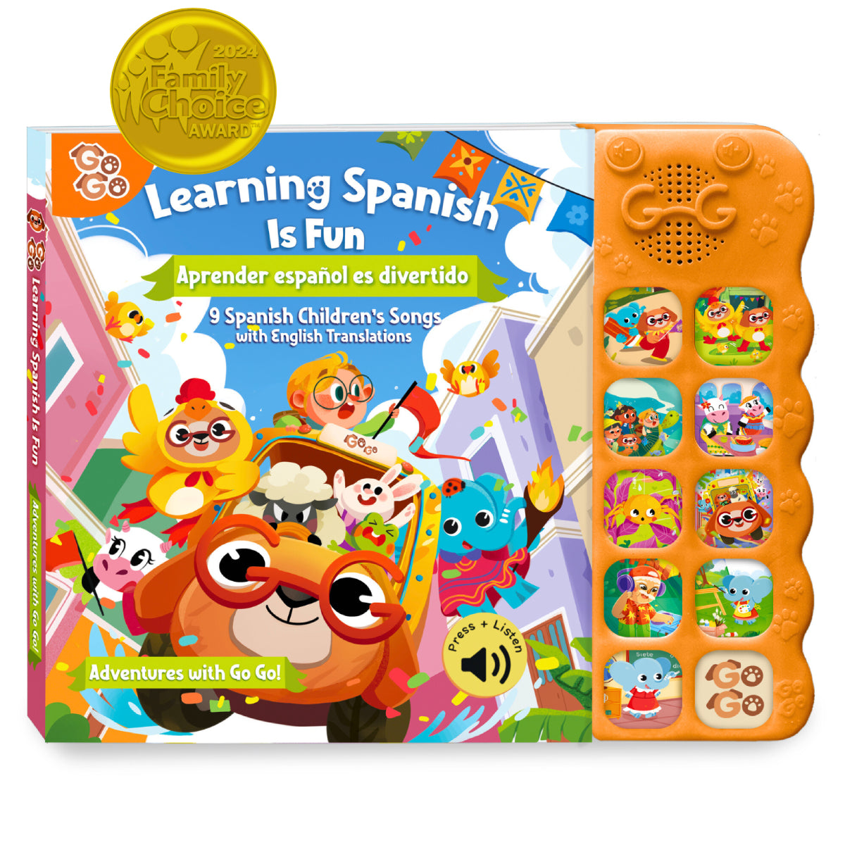9 Spanish Children’s Adventures with Go Go Songs: Volume 3 – Go Go Fun ...